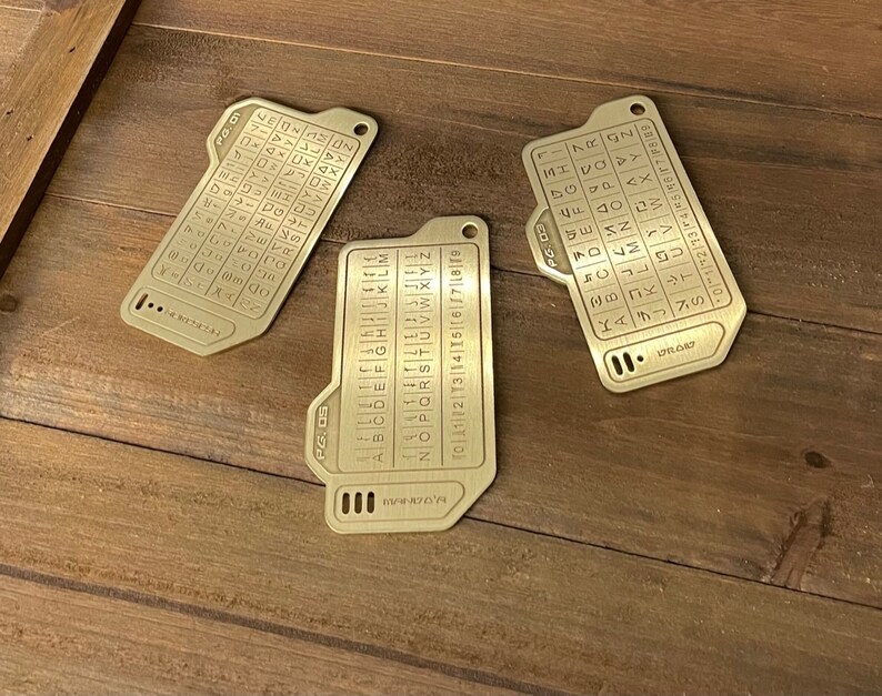 Galactic Translator Solid Brass, Stainless Steel or Wood Star Wars ...