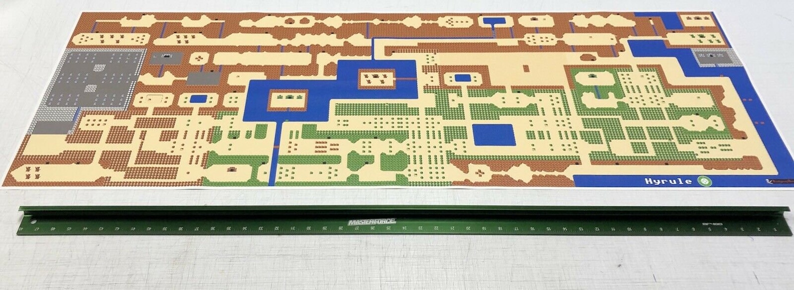 HUGE the Legend of Zelda Original Nintendo 8-bit NES Canvas - Etsy