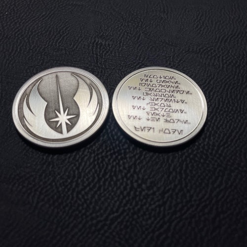 Jedi Order Temple Guard Emblem Challenge Coin Real Stainless - Etsy