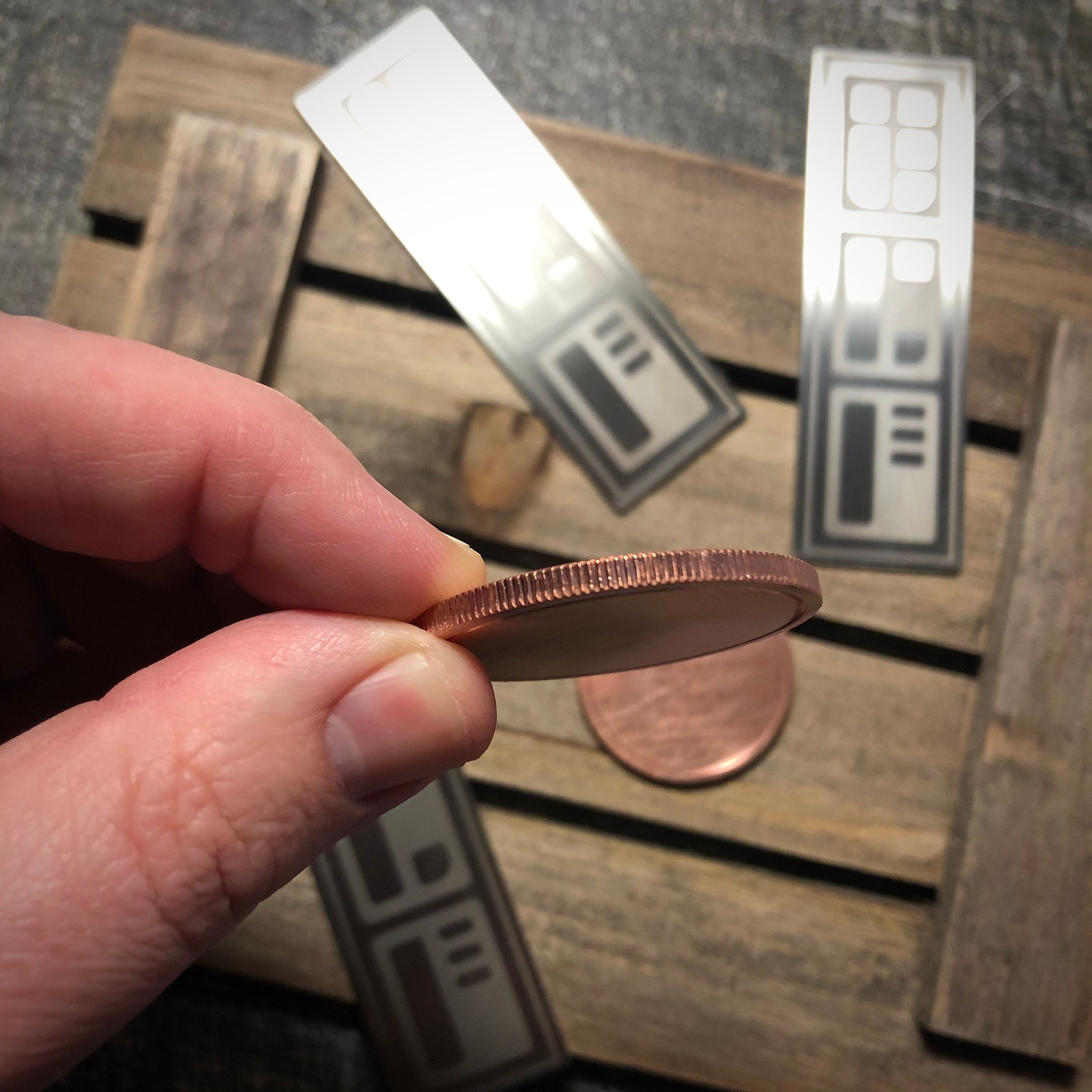 Mandalorian Code of Honor Mudhorn Skull Challenge Coin Real | Etsy UK