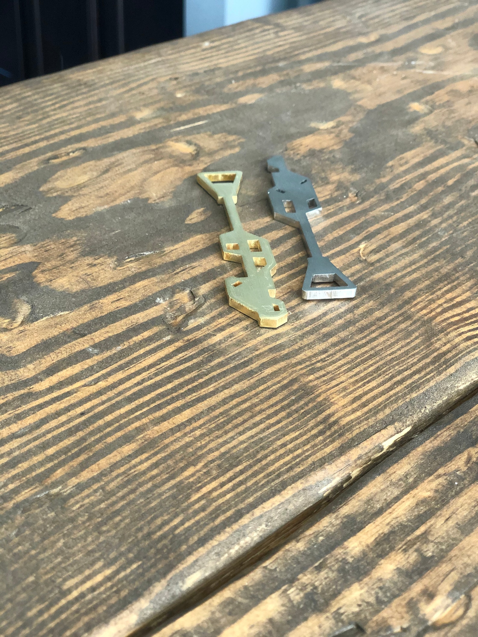 SOLID METAL Jedi Temple Guard Keys Cosplay Star Wars the Clone - Etsy