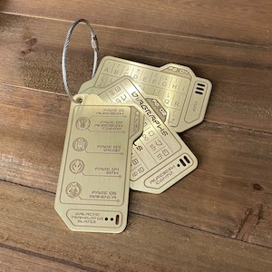 Galactic Translator Solid Brass, Stainless Steel or Wood Star Wars ...