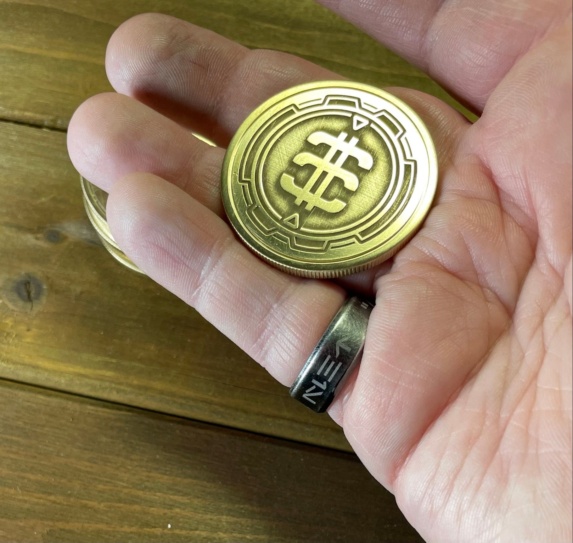 Star Wars the Old Republic Cartel Market Challenge Coin Real Brass ...