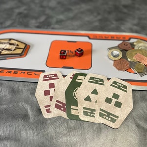Sabacc Play Mat From Galactic Starcruiser Halcyon's Sublight Lounge ...