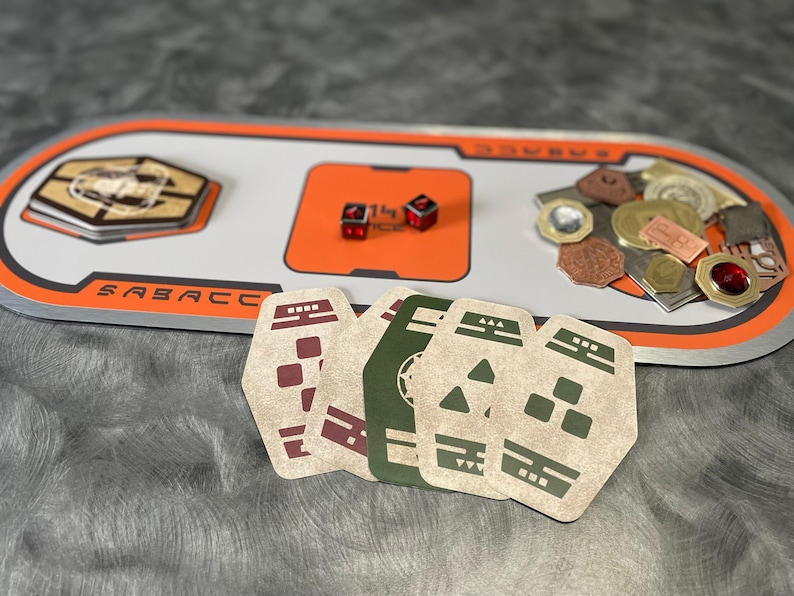 Sabacc Play Mat From Galactic Starcruiser Halcyon's - Etsy