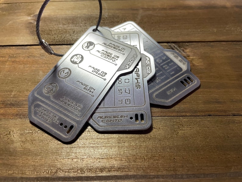 Galactic Translator Solid Brass, Stainless Steel or Wood Star Wars ...