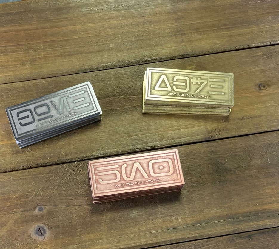 Star Wars New Republic Credit Bar Ingots Tokens Sabacc Solid - Etsy