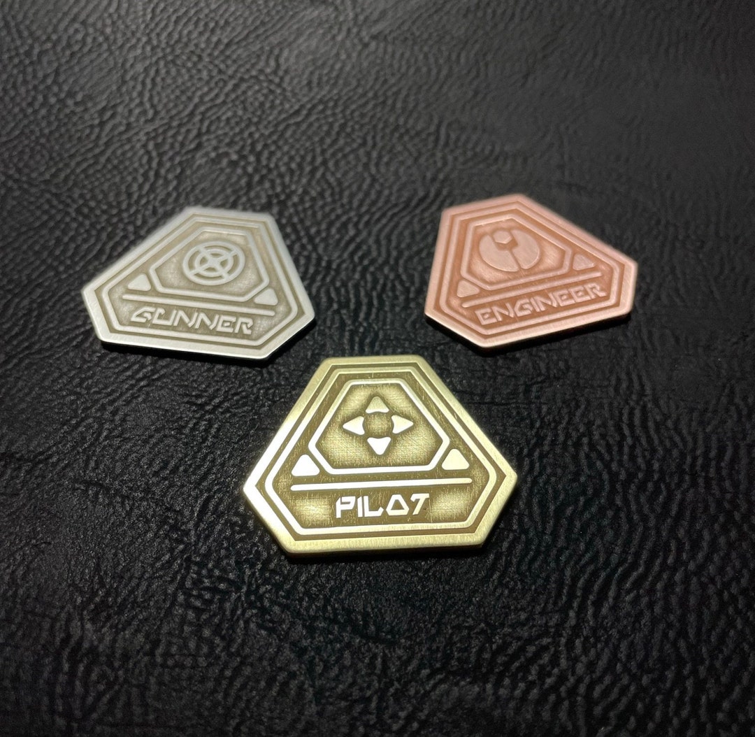 Gold Silver & Copper Smuggler's Run Real Solid Prop Replica Tokens ...