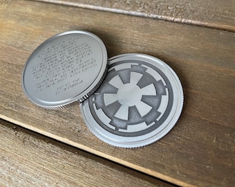 Star Wars Galactic Empire Challenge Coin - Etsy