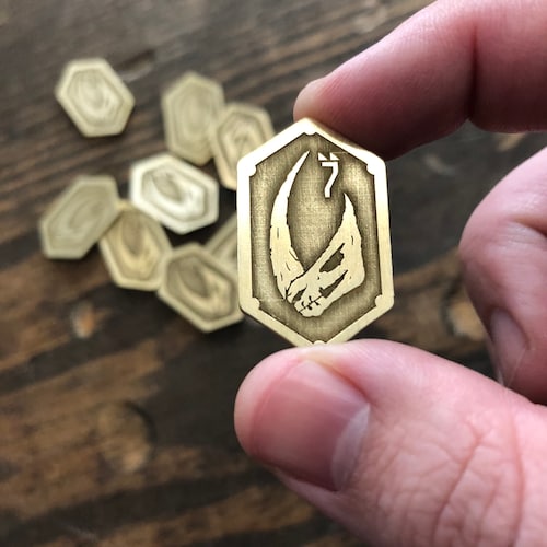 SOLID METAL Imperial Credits Bar Tokens Sabacc Stainless Steel - Etsy