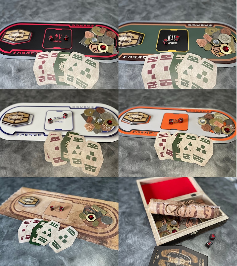 Sabacc Play Mat From Galactic Starcruiser Halcyon's - Etsy