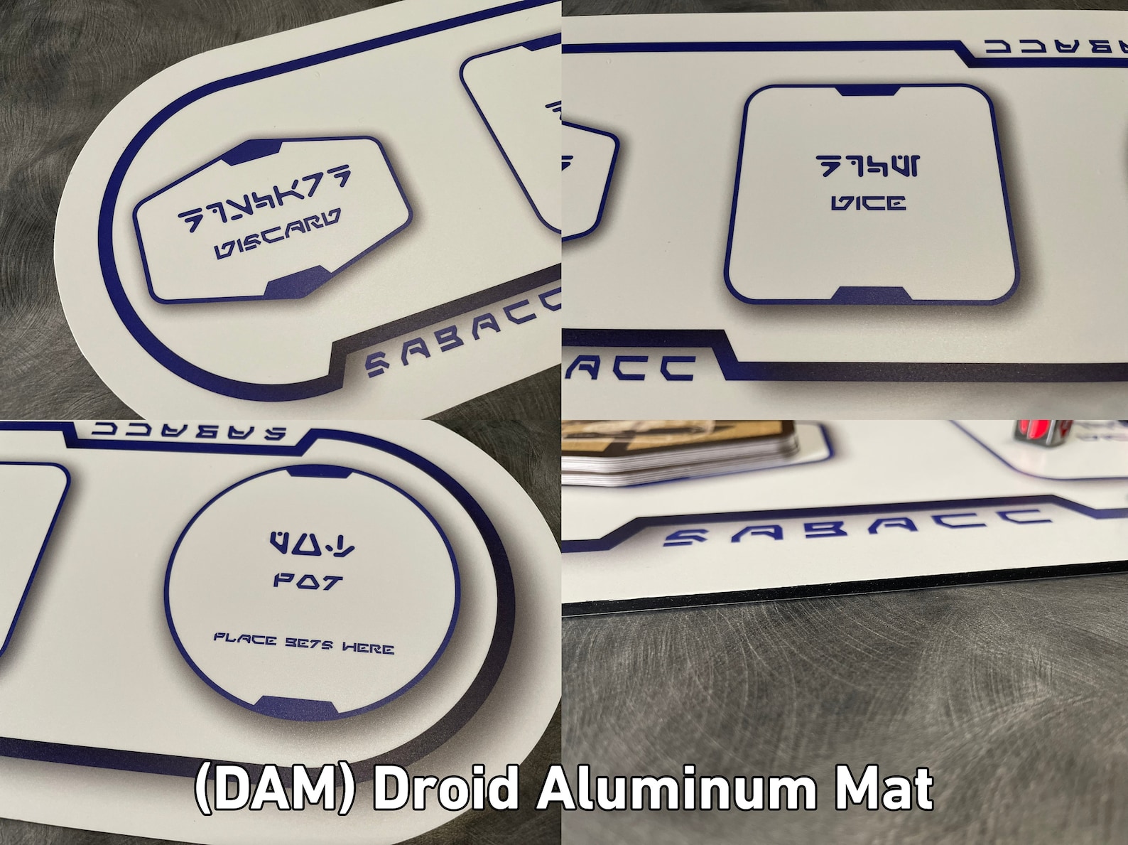 Sabacc Play Mat From Galactic Starcruiser Halcyon's Sublight Lounge ...