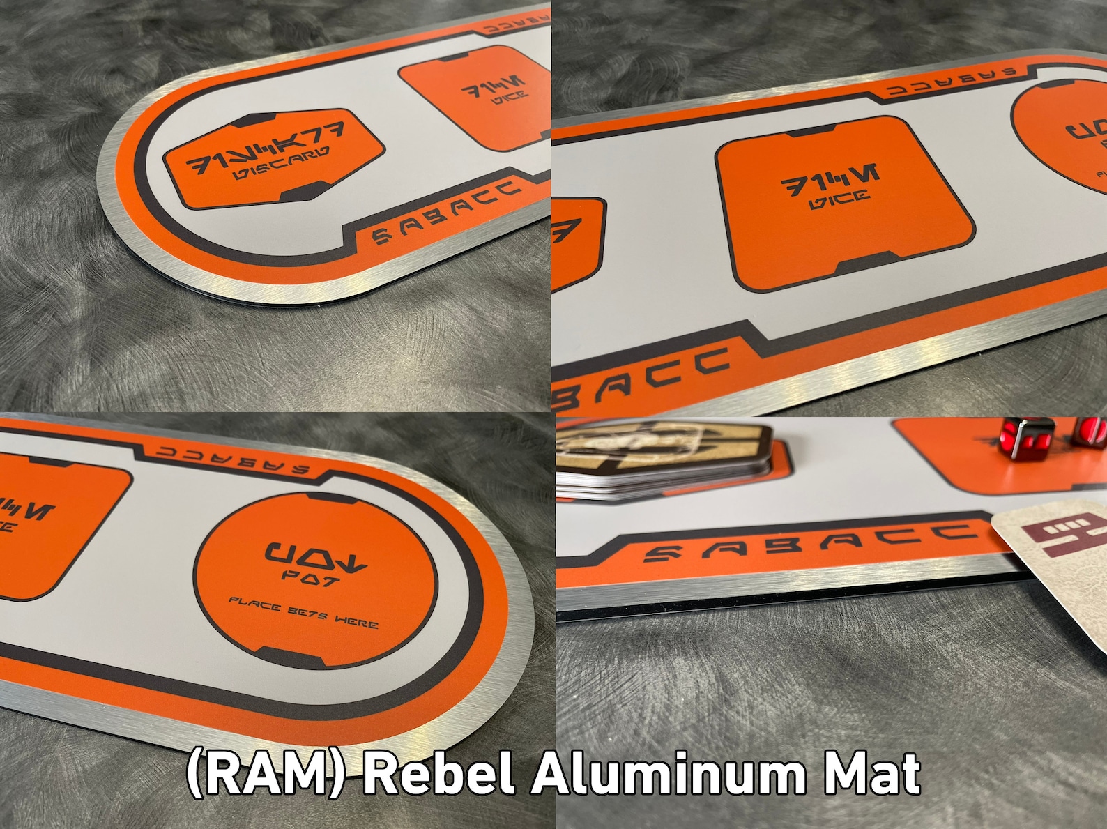 Sabacc Play Mat From Galactic Starcruiser Halcyon's Sublight Lounge ...