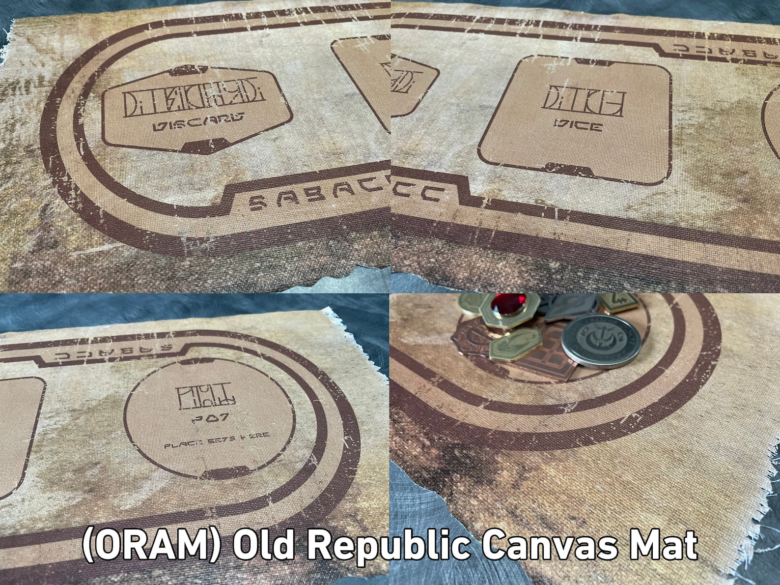 Sabacc Play Mat From Galactic Starcruiser Halcyon's - Etsy