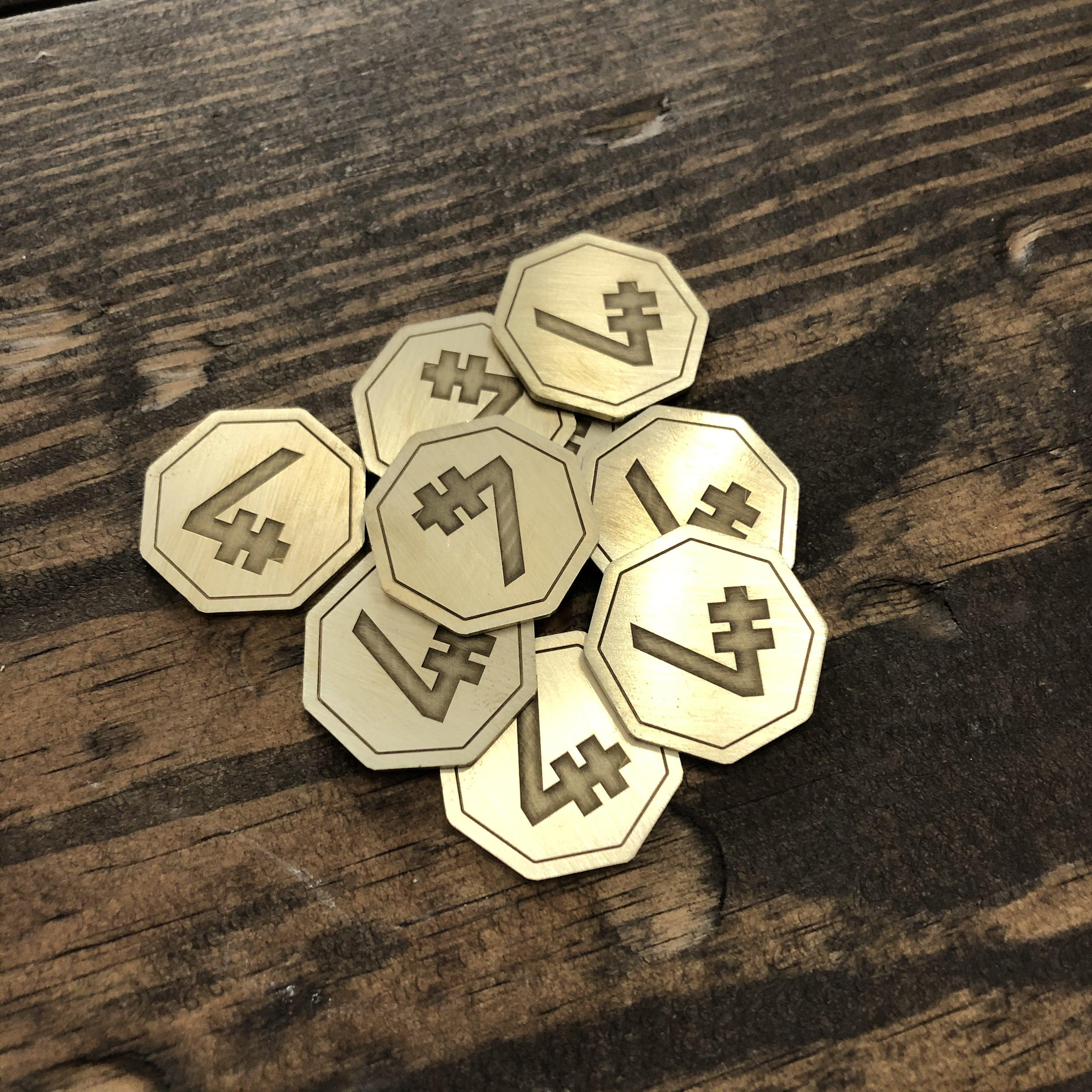 SOLID METAL Sabacc Coin Chip Tokens Premium Prop Replicas Star - Etsy