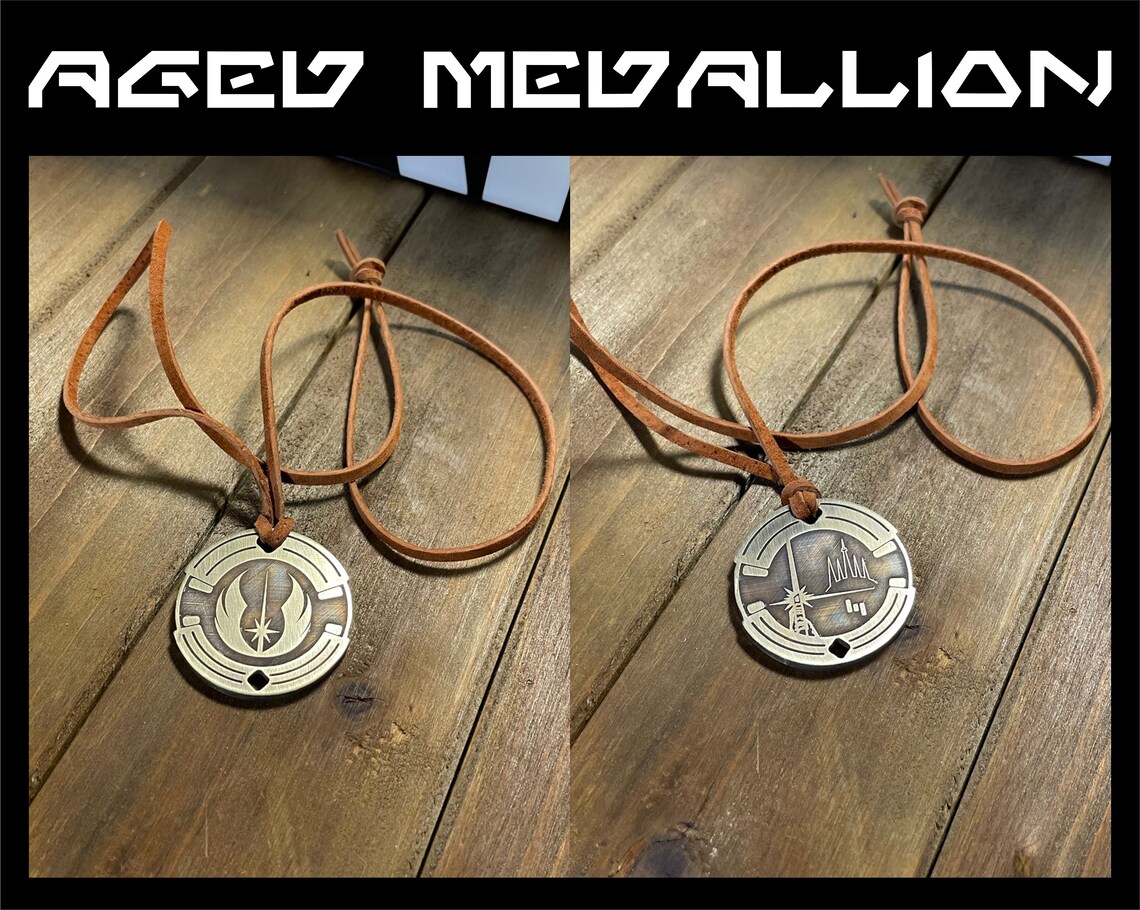 Jedi Path Vault Challenge Coin Medallion Emblem Engraved in - Etsy