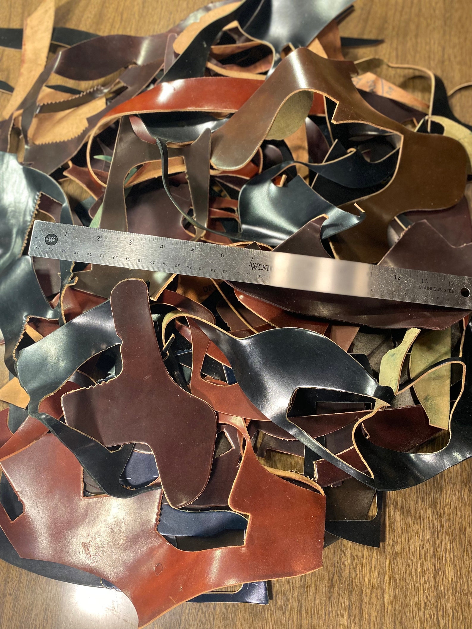 Horween Shell Cordovan Chips - Etsy