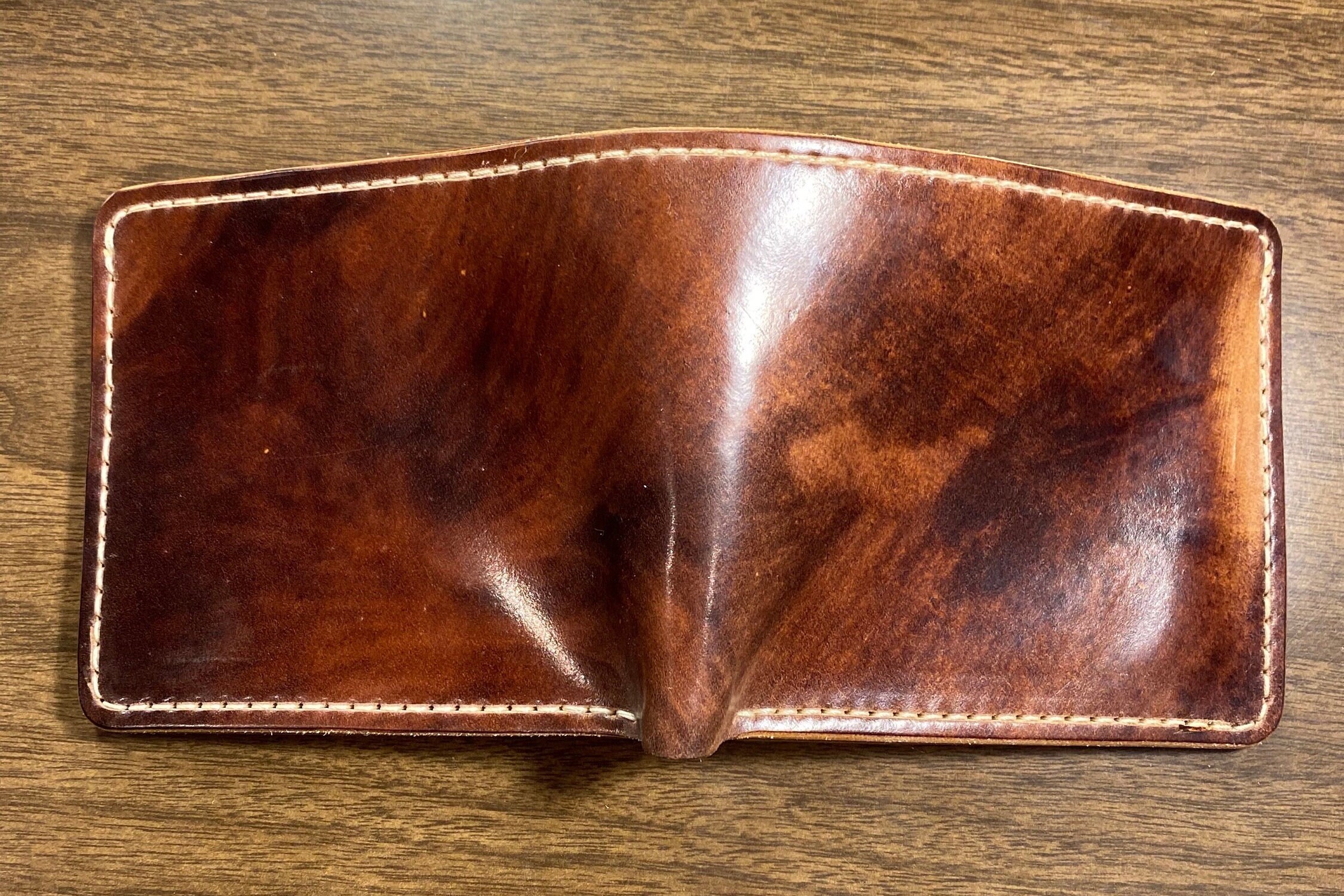 Shell Cordovan Bifold Wallet - Etsy