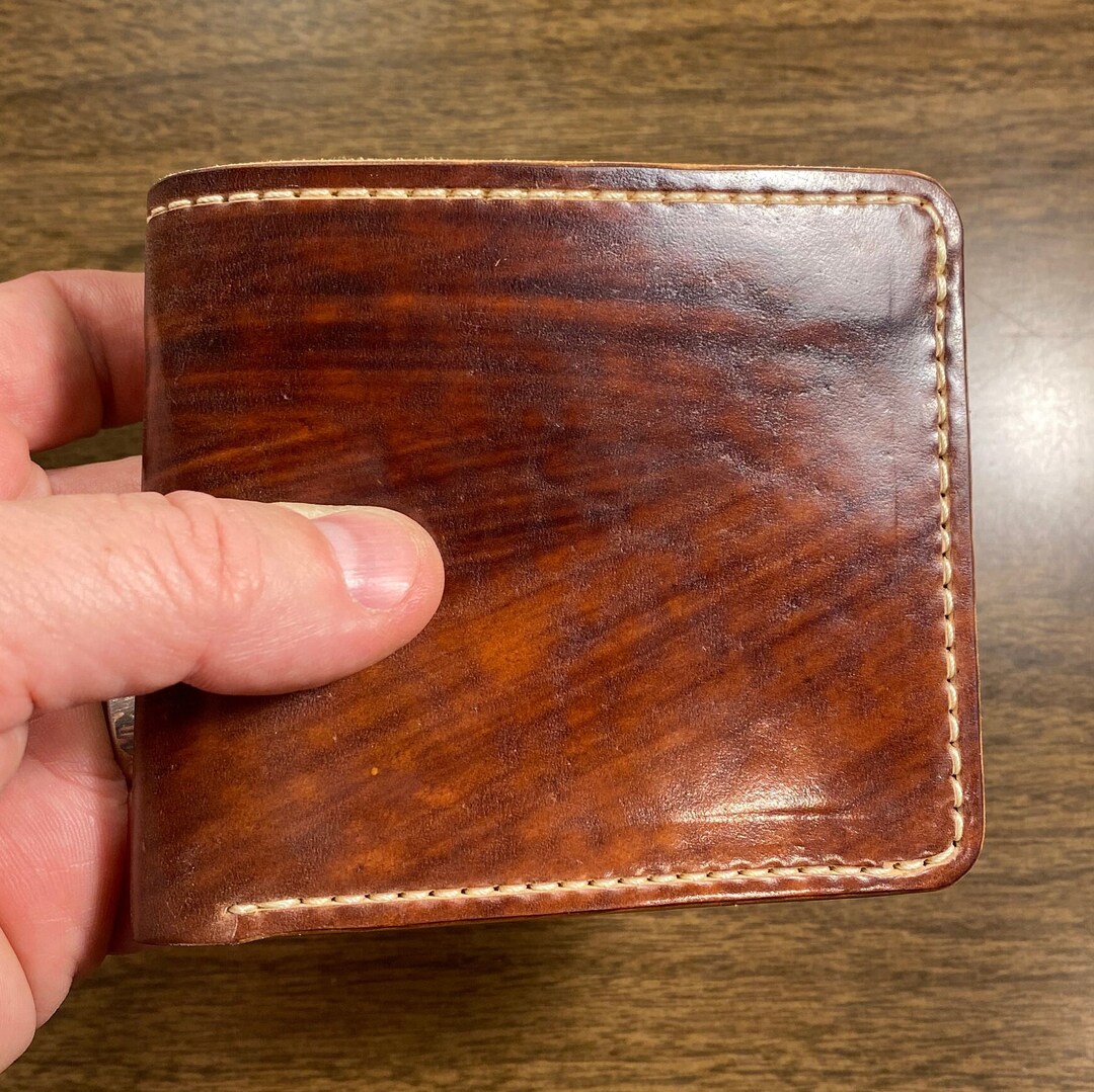 Shell Cordovan Bifold Wallet - Etsy