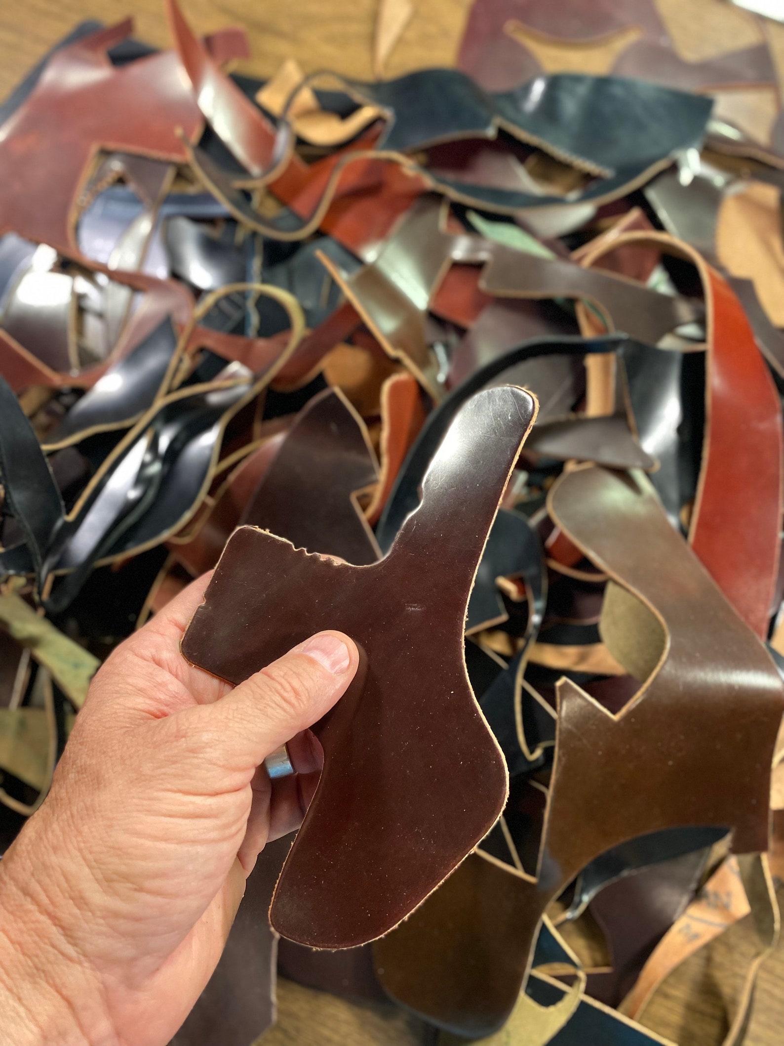 Horween Shell Cordovan Chips - Etsy