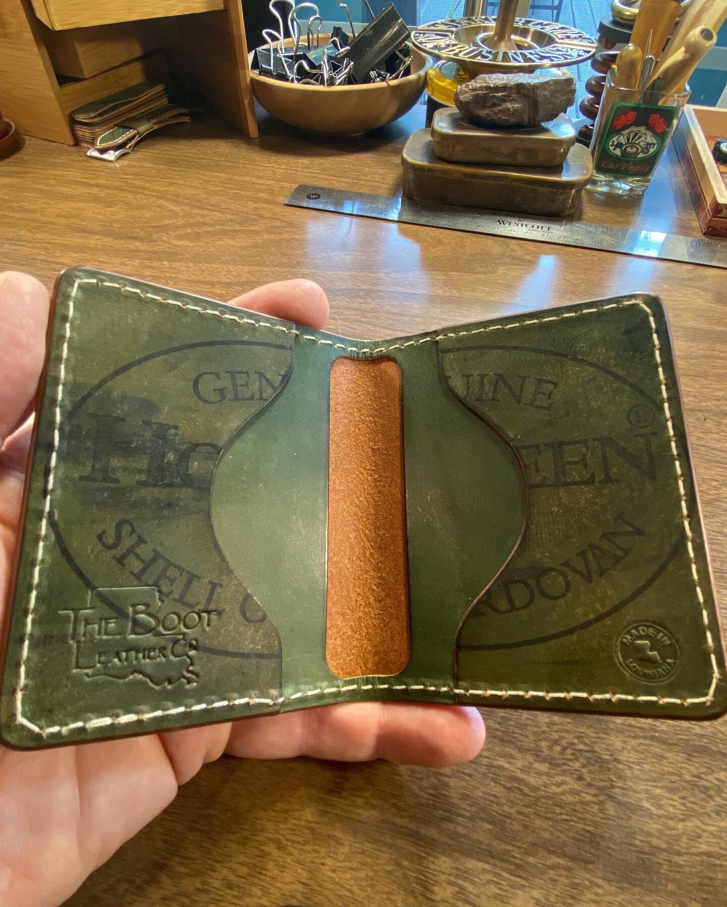 Wickett & Craig Wallet With Horween Reverse Shell Cordovan Inner. - Etsy
