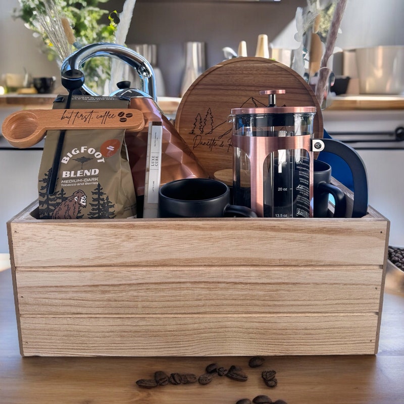 Coffee Tea Raffle Basket - Etsy