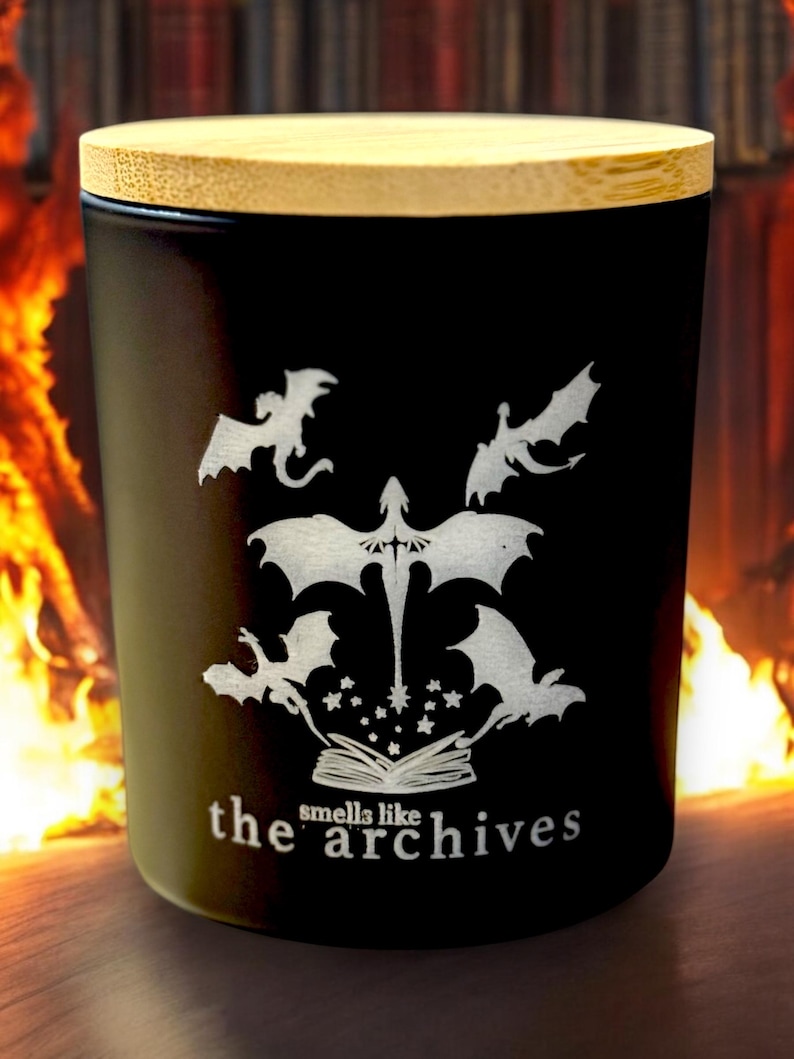 Bookish Custom Candles | Hand Poured Soy Wax Candles | Fantasy Fiction ...
