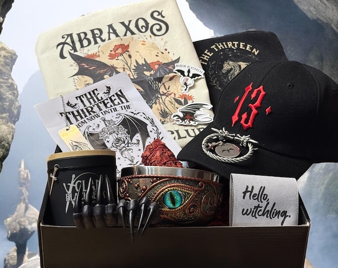 Manon Blackbeak Book Box the Thirteen Ironteeth Clan Bookish Box - Etsy
