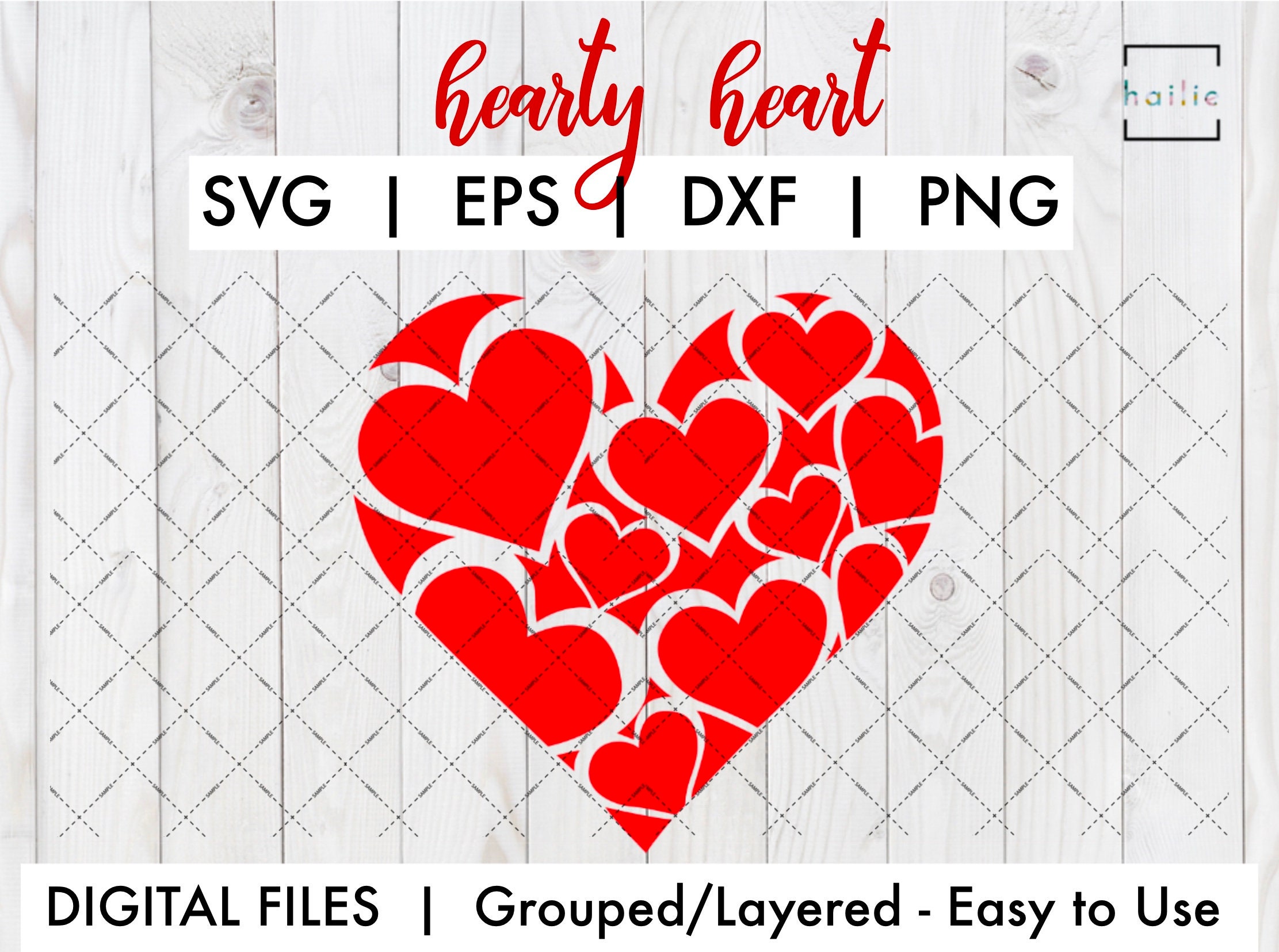 Valentines Hearts SVG Valentines SVG Love Svg Heart - Etsy