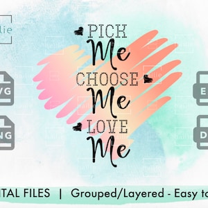 Pick Me Choose Me Love Me Svg Greys Anatomy Svg Love Svg Quote Svg ...