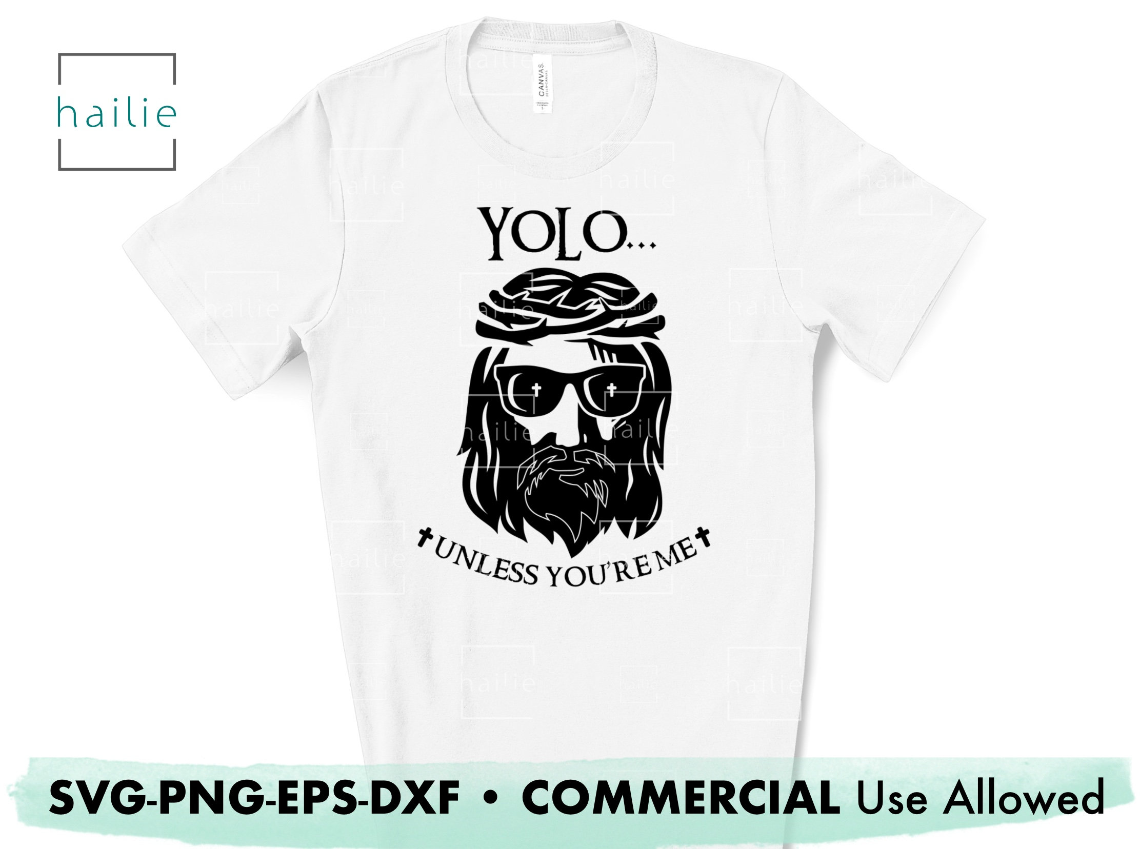 You Only Live Once Svg Yolo Svg Jesus Svg Funny Easter - Etsy Canada