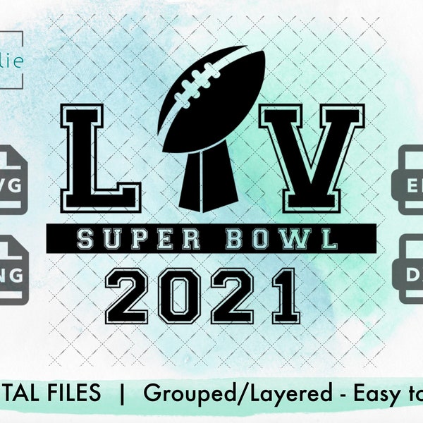 Super Bowl Svg - Etsy