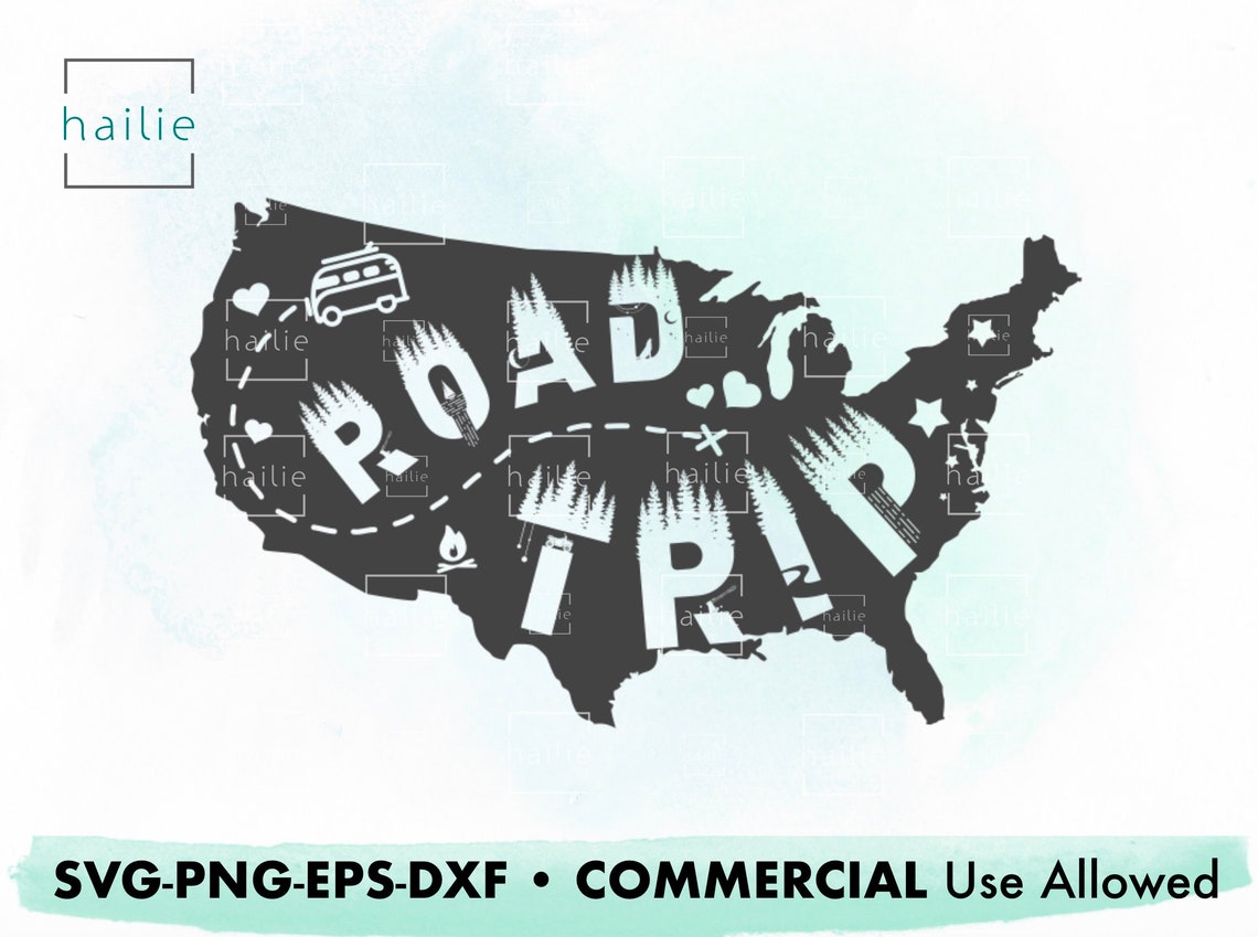 Road Trip Svg Adventure Svg Vacation Svg Travel Svg - Etsy Canada