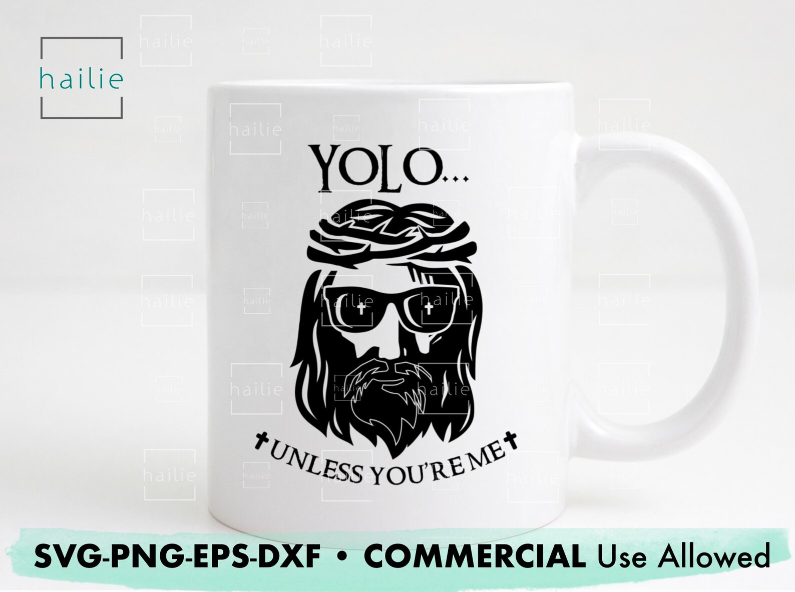 You Only Live Once Svg Yolo Svg Jesus Svg Funny Easter - Etsy Canada