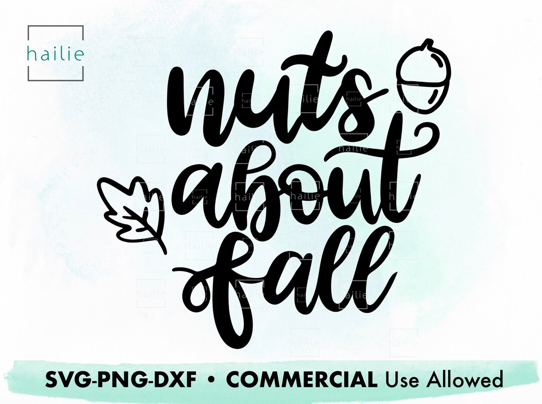 Nuts About Fall Svg, Fall Svg, Autumn Svg, Thanksgiving Svg, Farm House ...