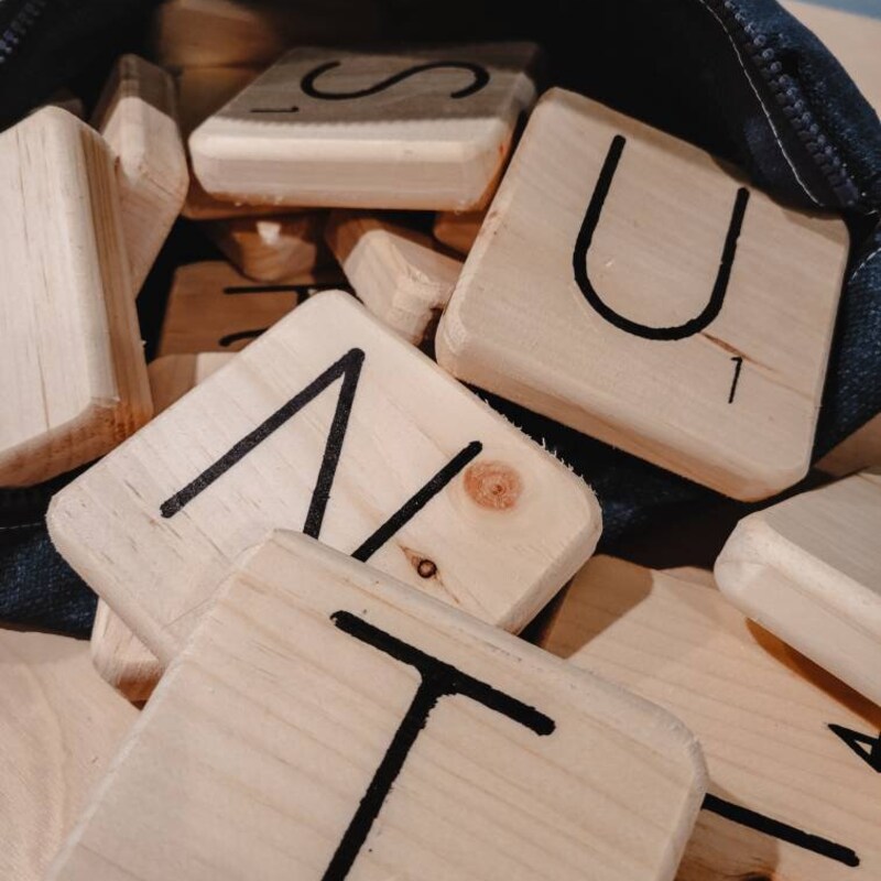 Giant Scrabble Tiles - Etsy