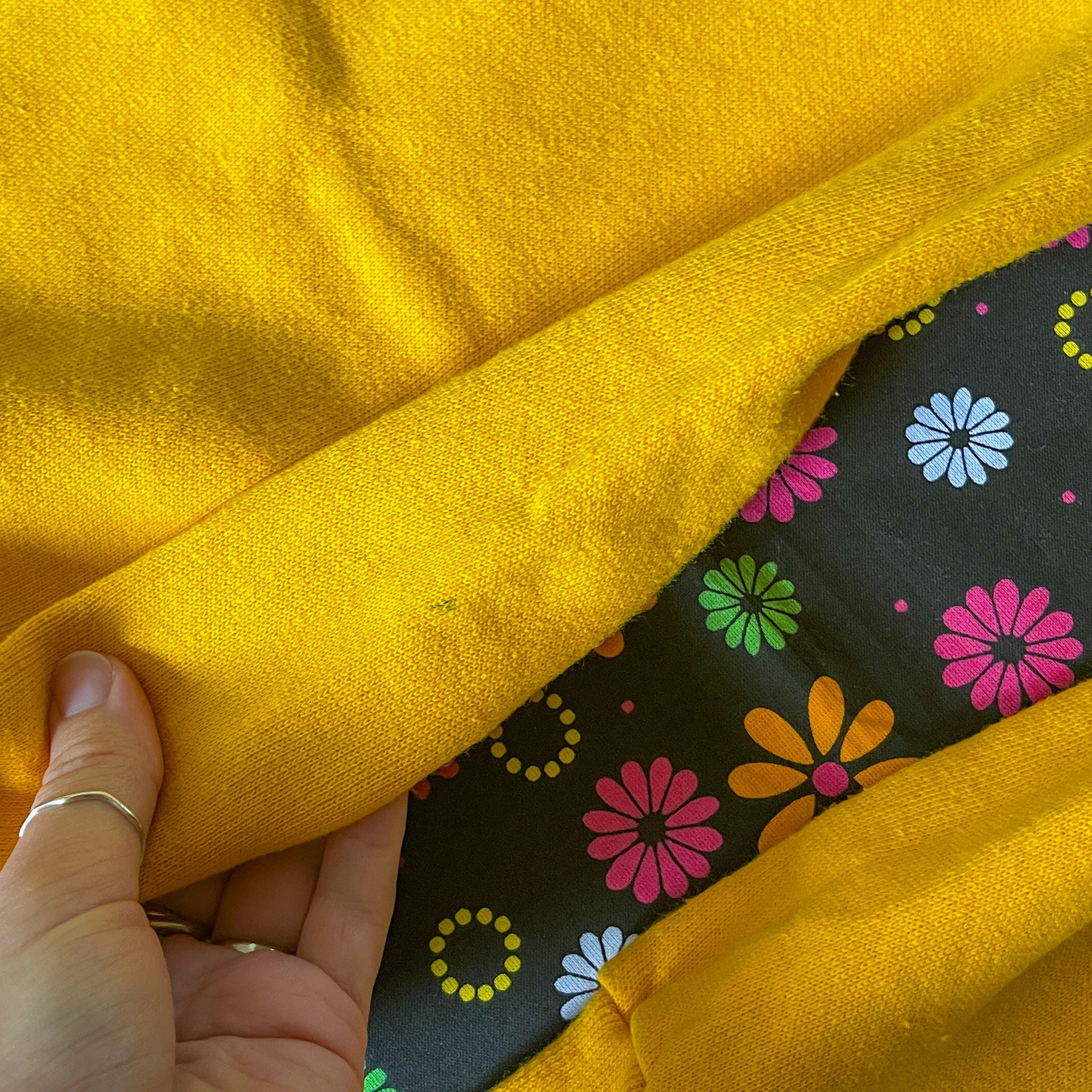 1960s Vintage Disneyland Pullover Sweatshirt M Yellow With Blue ...