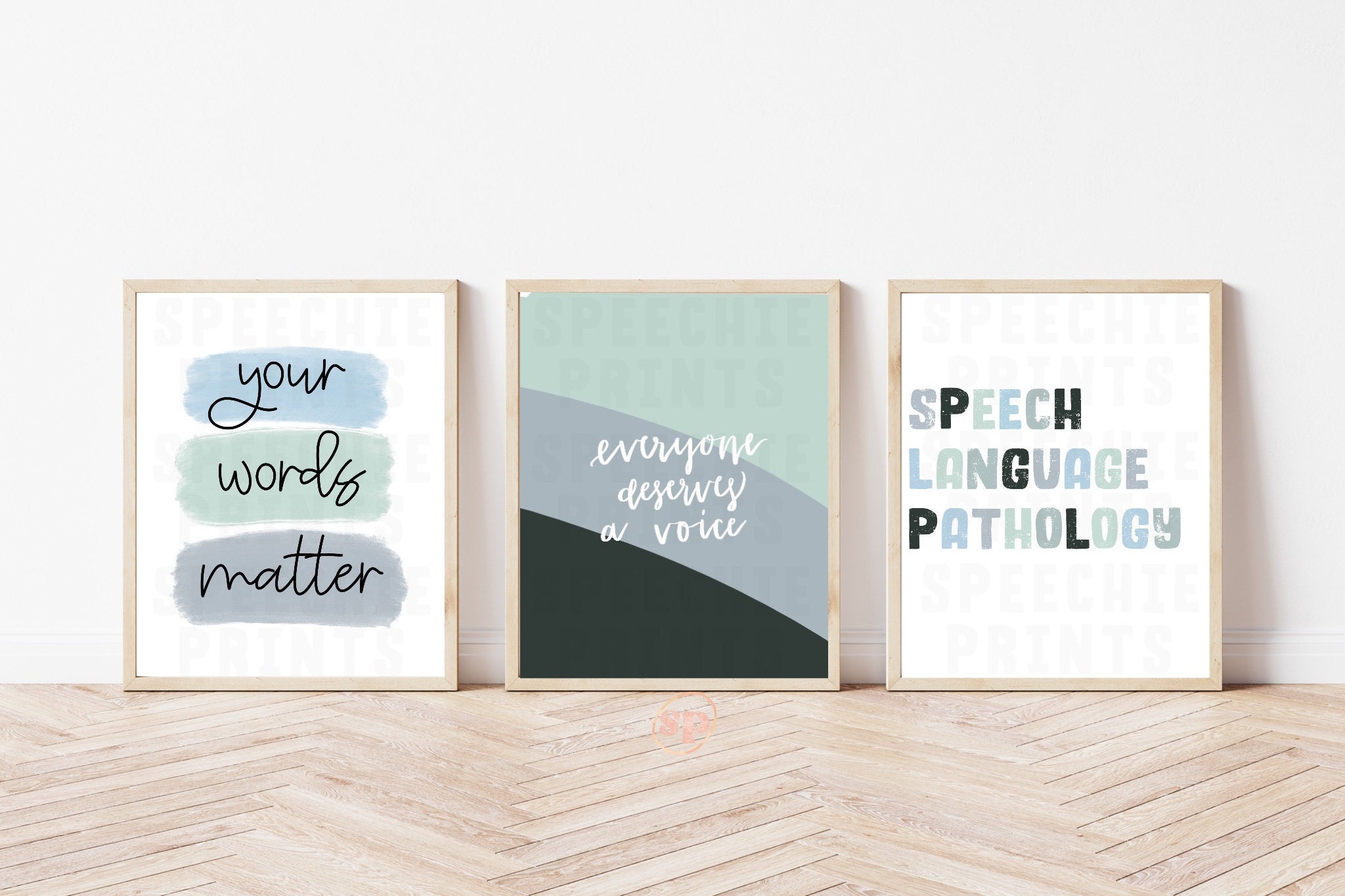 Speech Therapy Poster Classroom Posters Educational Decor - Etsy