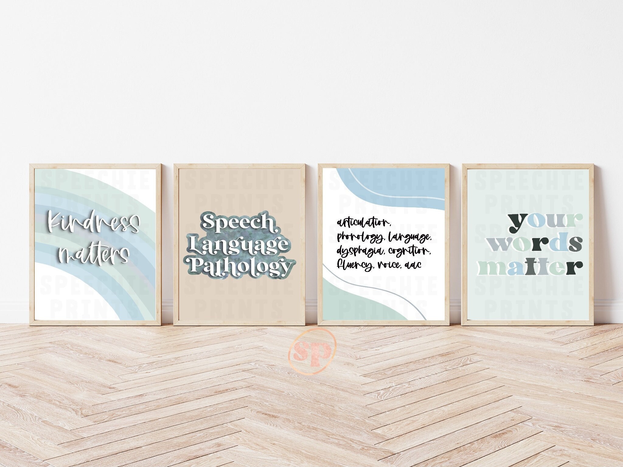 Speech Therapy Room Decor Speech Therapy Poster Therapy | Etsy