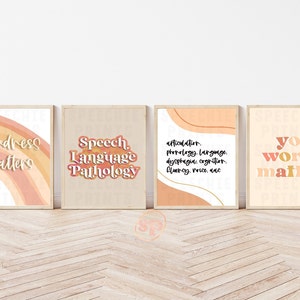 Speech Therapy Poster, Classroom Posters, Educational Decor, Speech ...