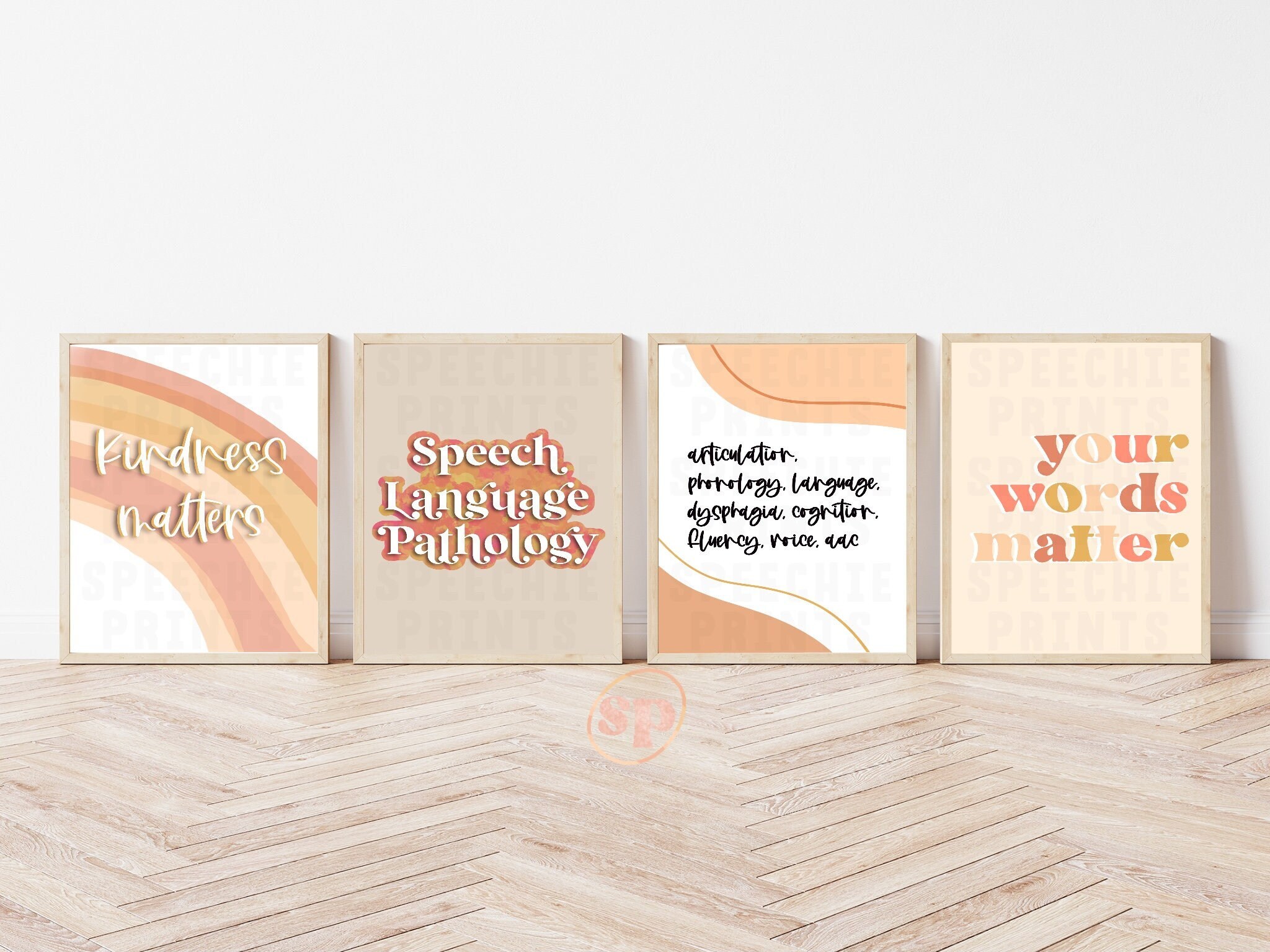 Speech Therapy Poster Classroom Posters Educational Decor - Etsy