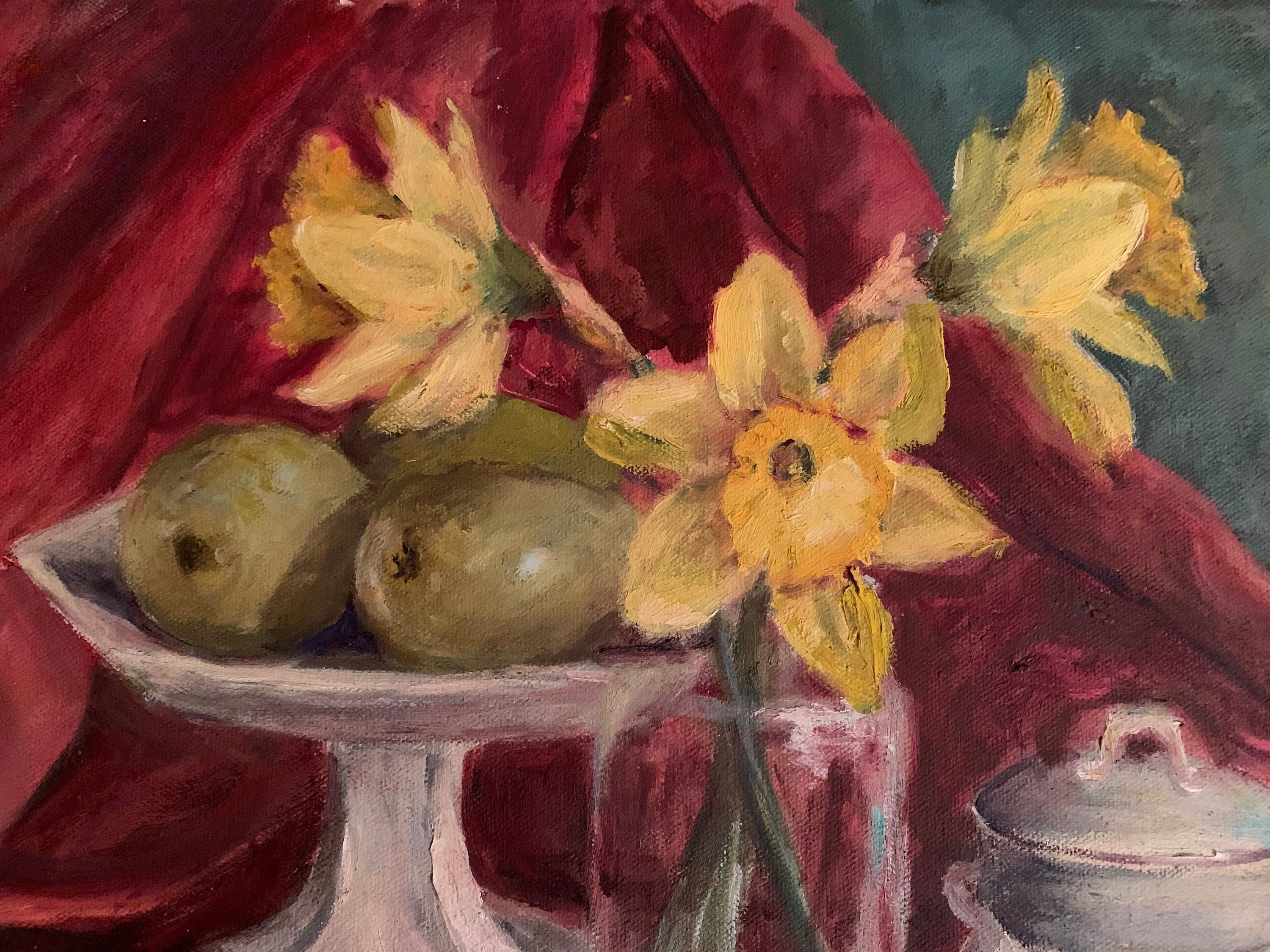 Vintage Original Impressionist Style Still Life Oil Painting - Etsy