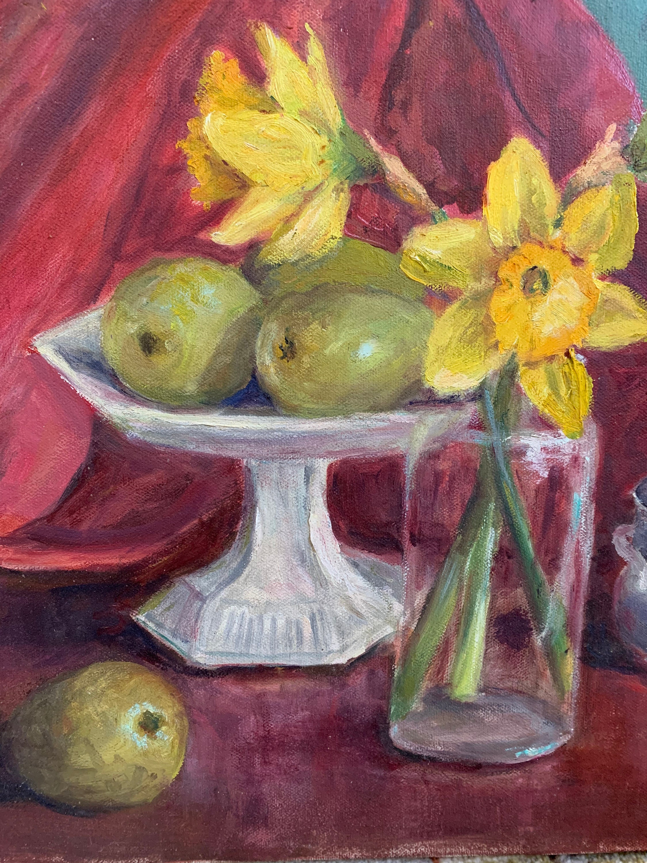 Vintage Original Impressionist Style Still Life Oil Painting - Etsy