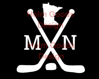 Mn Sports Decal - Etsy