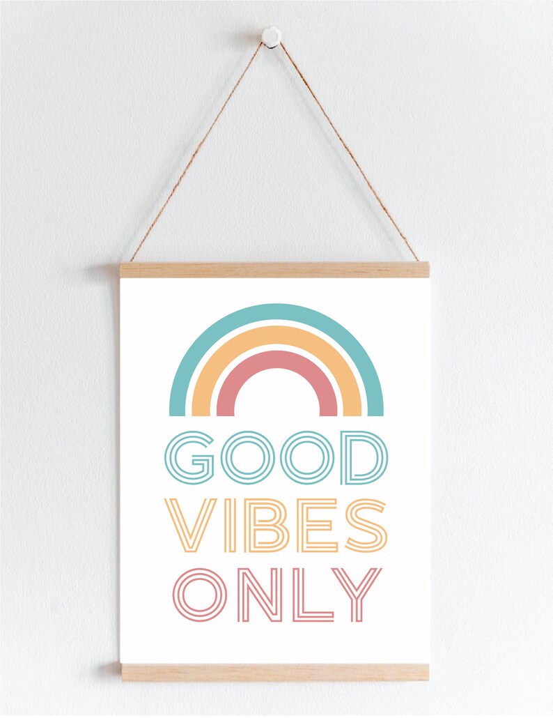 Good Vibes Only Printable | Good Vibes Only Poster | Digital Print Download | Digital Print ...