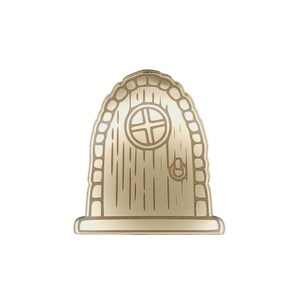 Fairy Door Cake Topper Fairy Cake Charm Fairy Cake Decoration Fairy ...