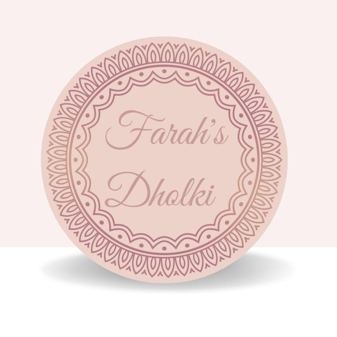 Dholki Stickers| Stickers| Mendhi Favor| Muslim Wedding Ceremony - Etsy