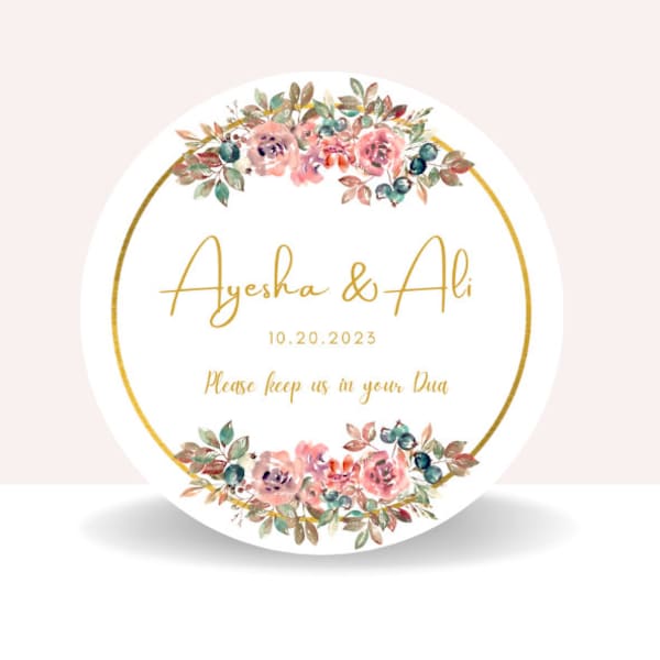Wedding Stickers - Etsy
