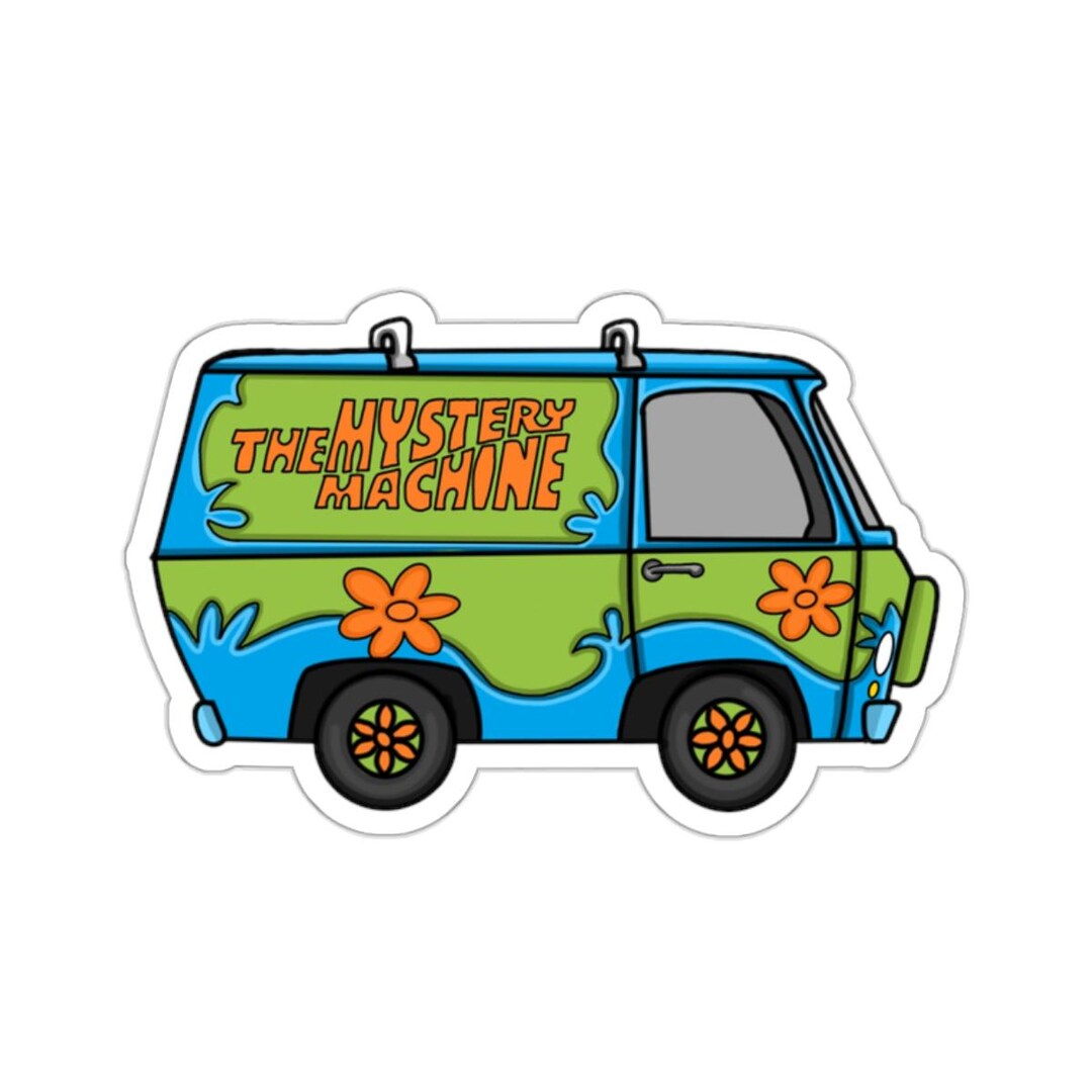 90s Sticker, Mystery Machine Sticker, 90s Cartoon Stickers, Scooby Doo ...