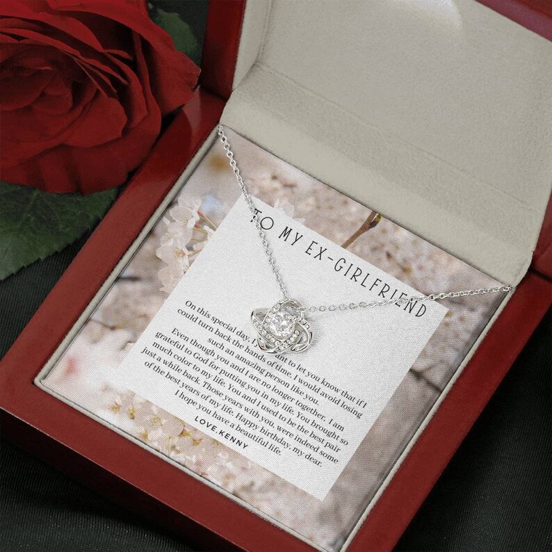 To My EX Girlfriend, Birthday Gift for EX Girlfriend, Get Her Back Gift ...